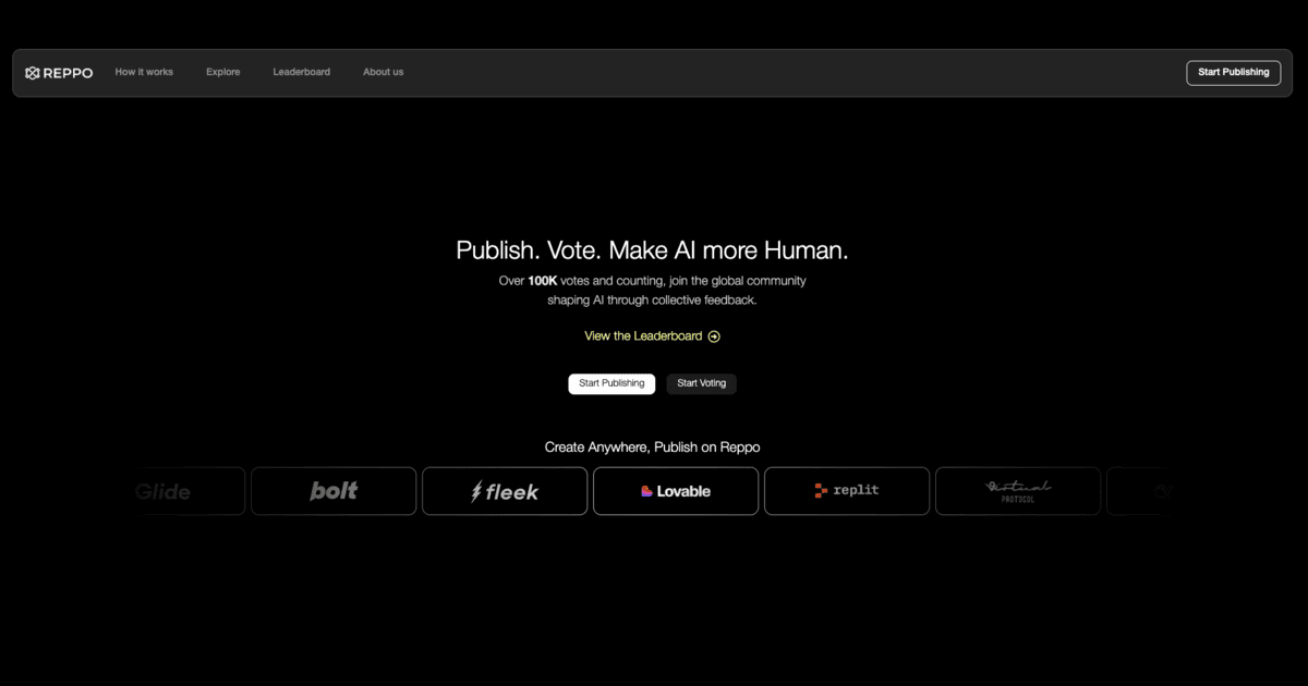 Publish. Predict. Earn. | Reppo AI